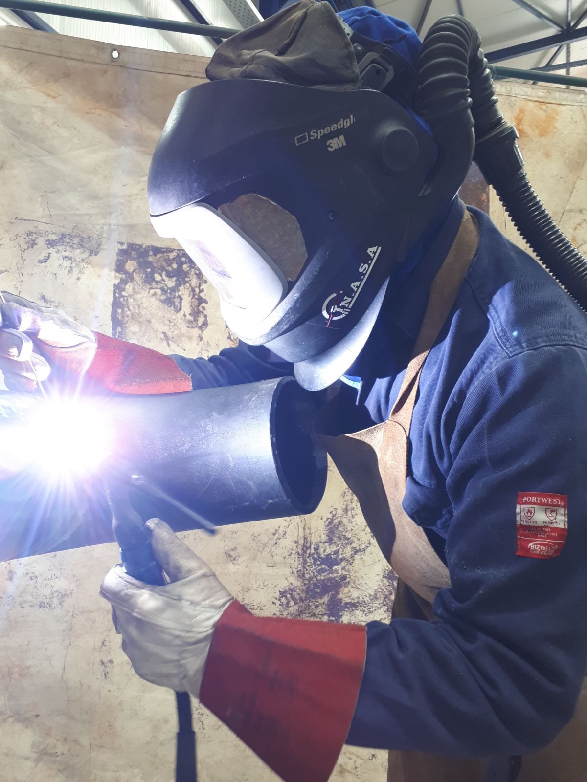 NASA OE CONSTRUCTION – PIPE WELDING